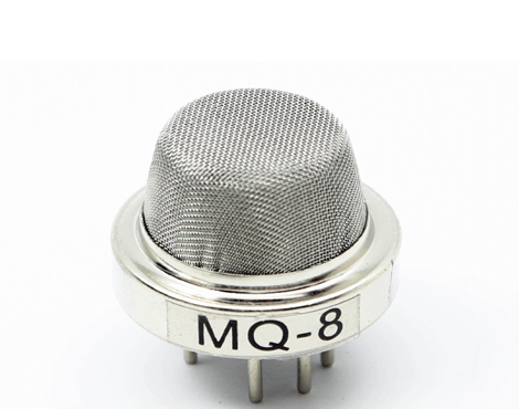 MQ-8 gas sensor is highly sensitive hydrogen and less sensitive to ...