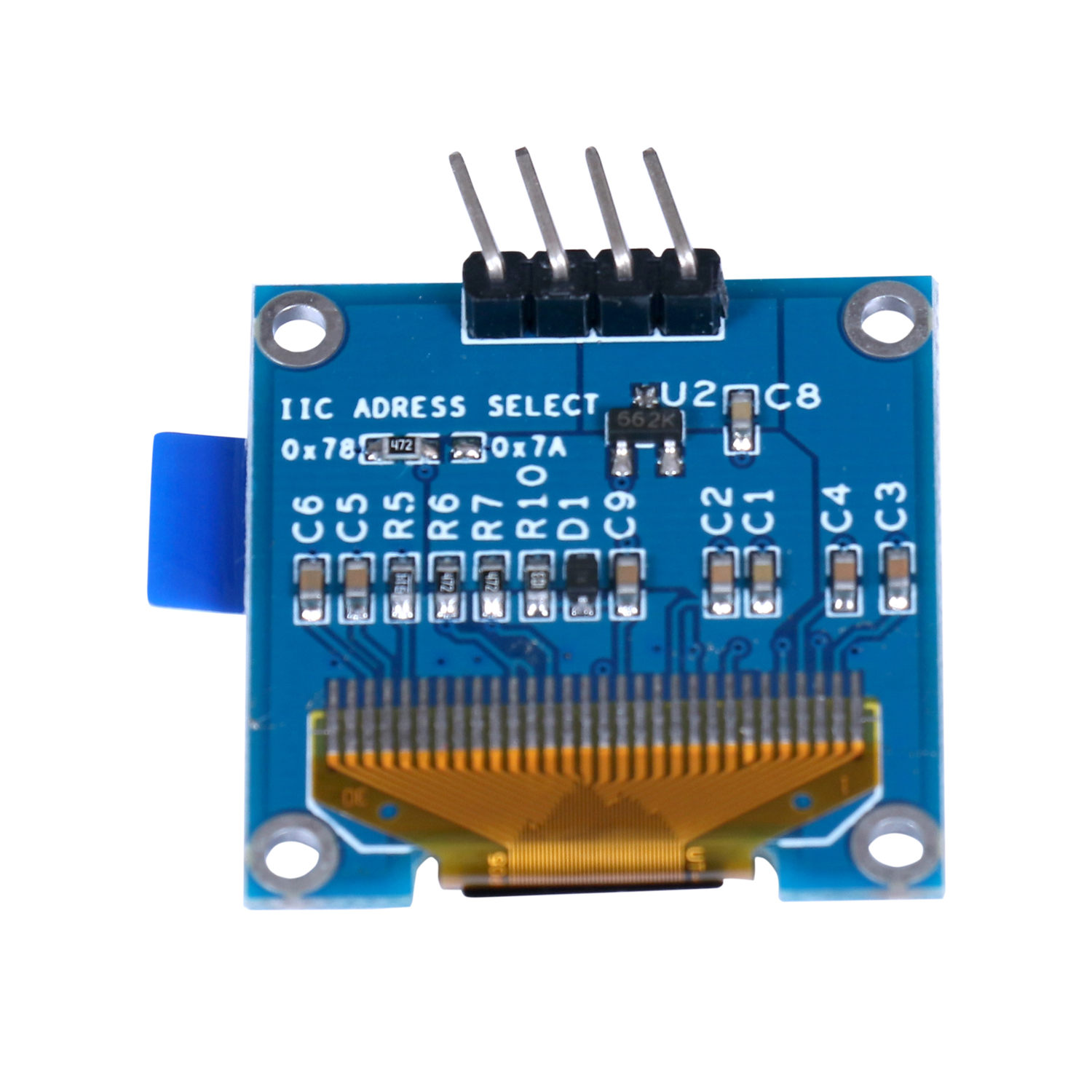 OLED 4pin 128x64 Display Module 0.96