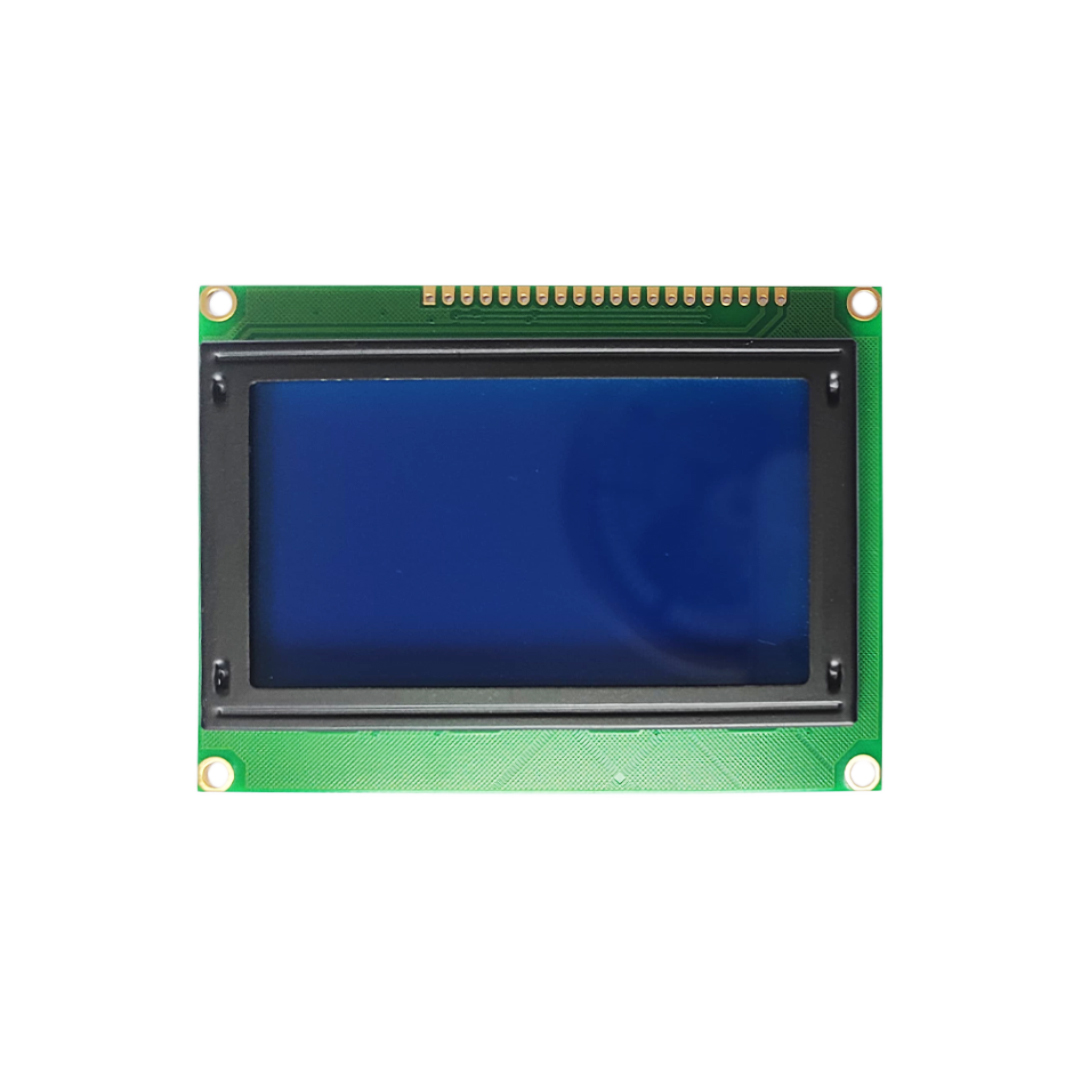 Buy small size 128x64 LCD Display Module (Blue) at Rajguru electronics