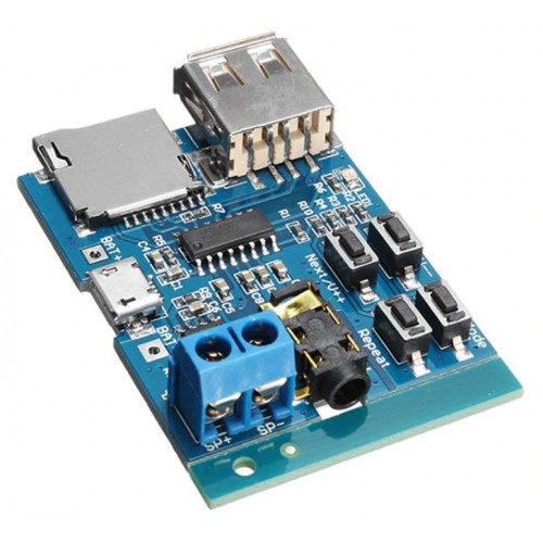 Stand Alone MP3 Audio Module With Lossless Board Power Amplifier ...