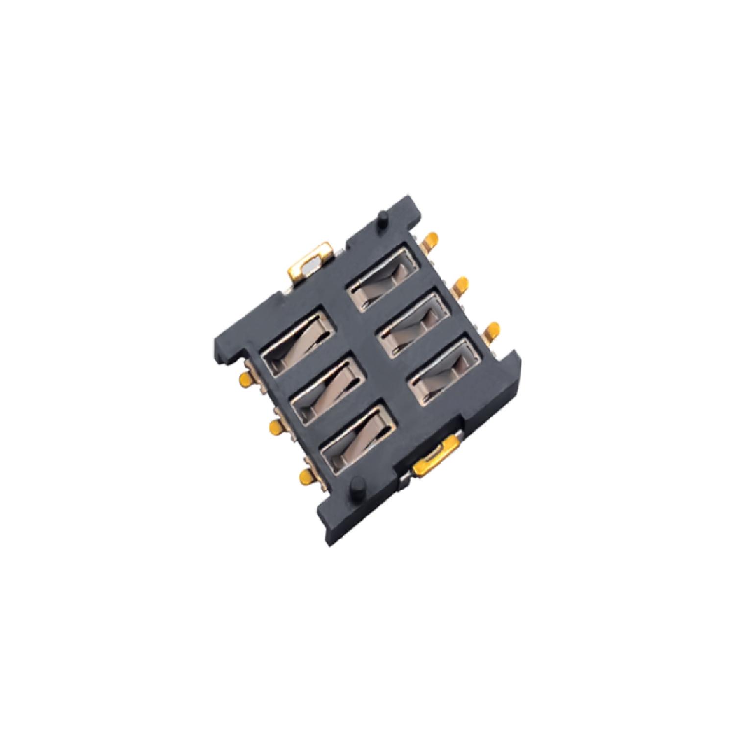 MUP C7081-01 6pin NANO Sim Card Connector