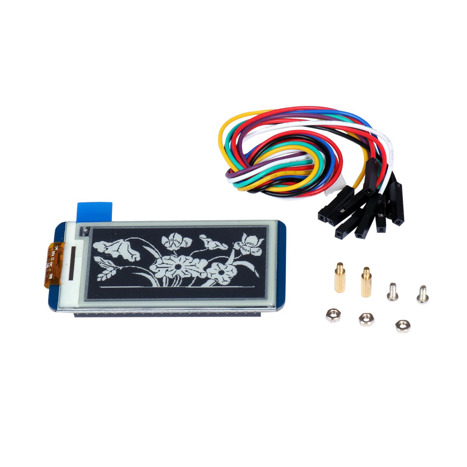 2.13 inch E-Paper Display HAT for Raspberry Pi, SPI interface