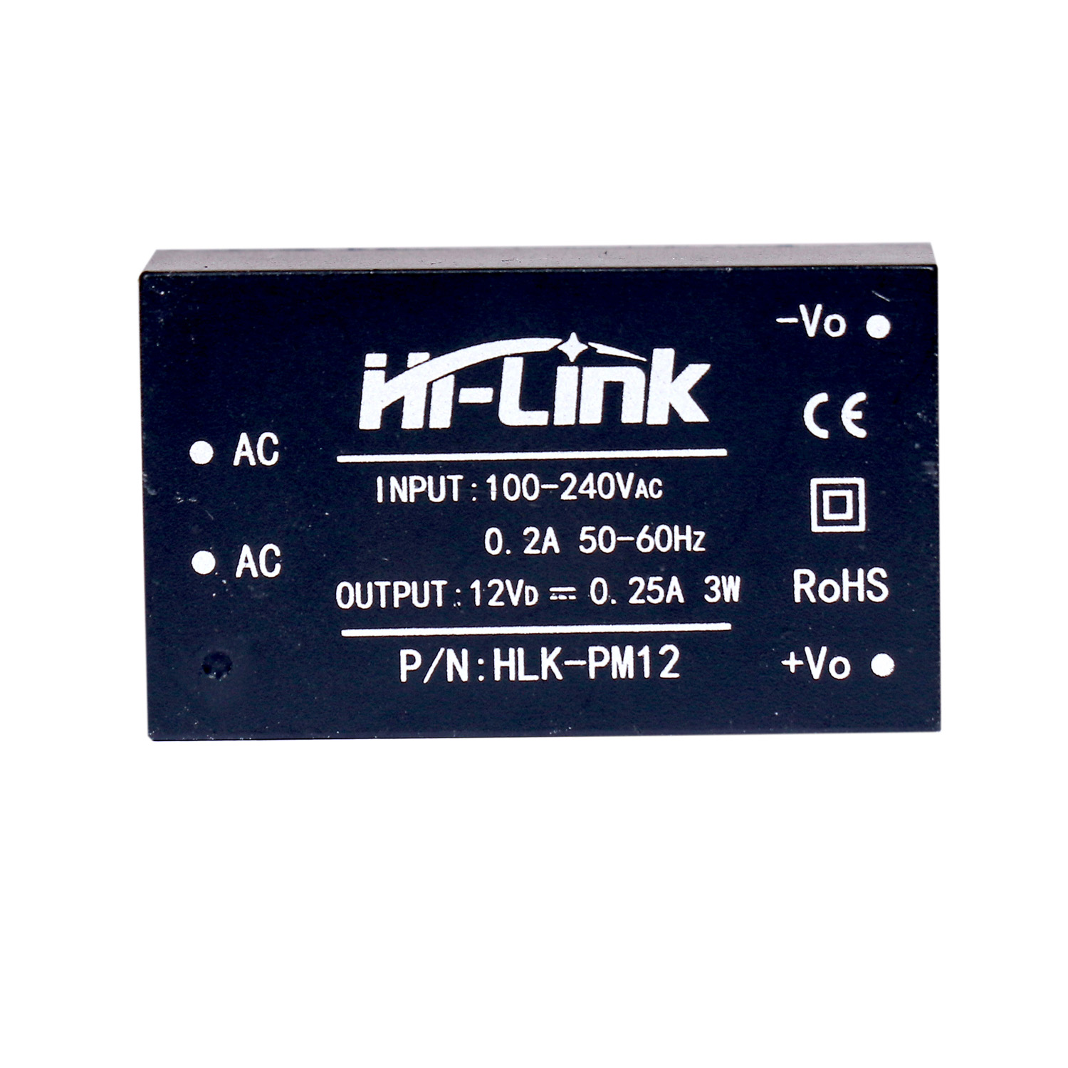 Buy HLK PM12 Power Supply Module ? 12V 3W AC-DC Converter | Hi Link