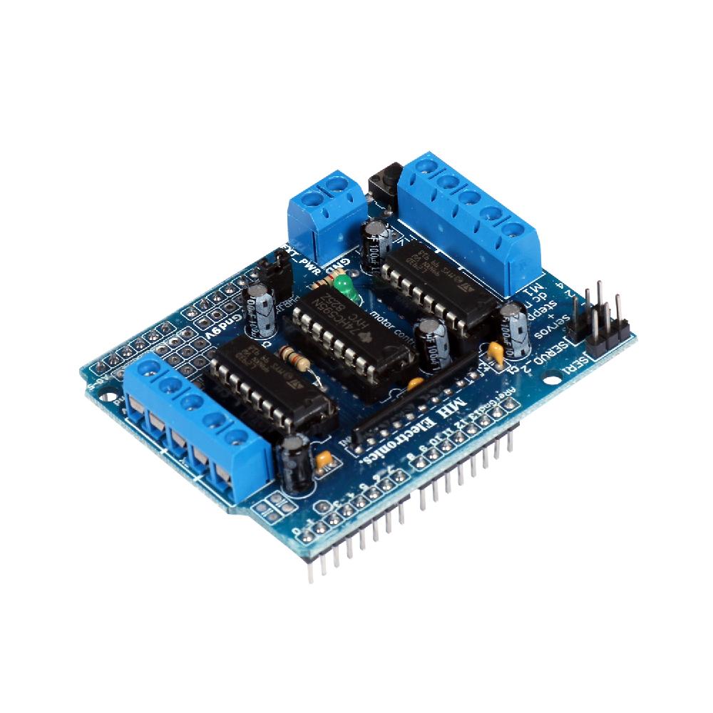 L293D Supplier | L293D motor driver shield to drive DC motors as well ...