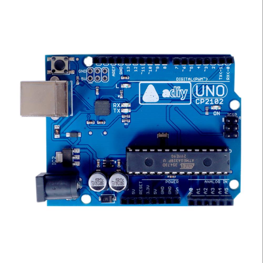 ADIY Uno R3 Development Board - CP2102 Available at Rajguru Electronics