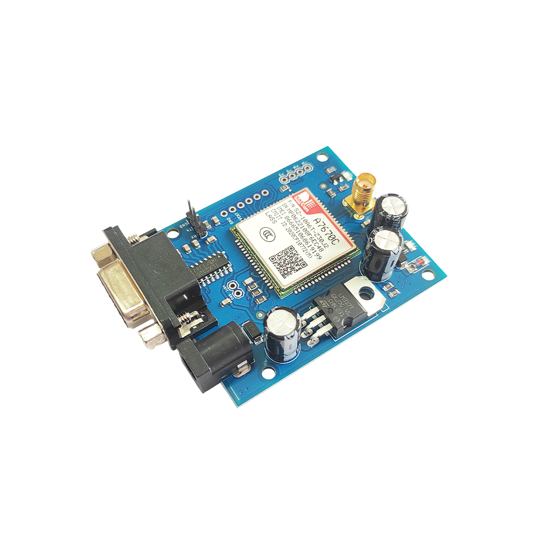 4G LTE Modem RS232 SIM A7670C with SIM card socket, SMA antenna ...